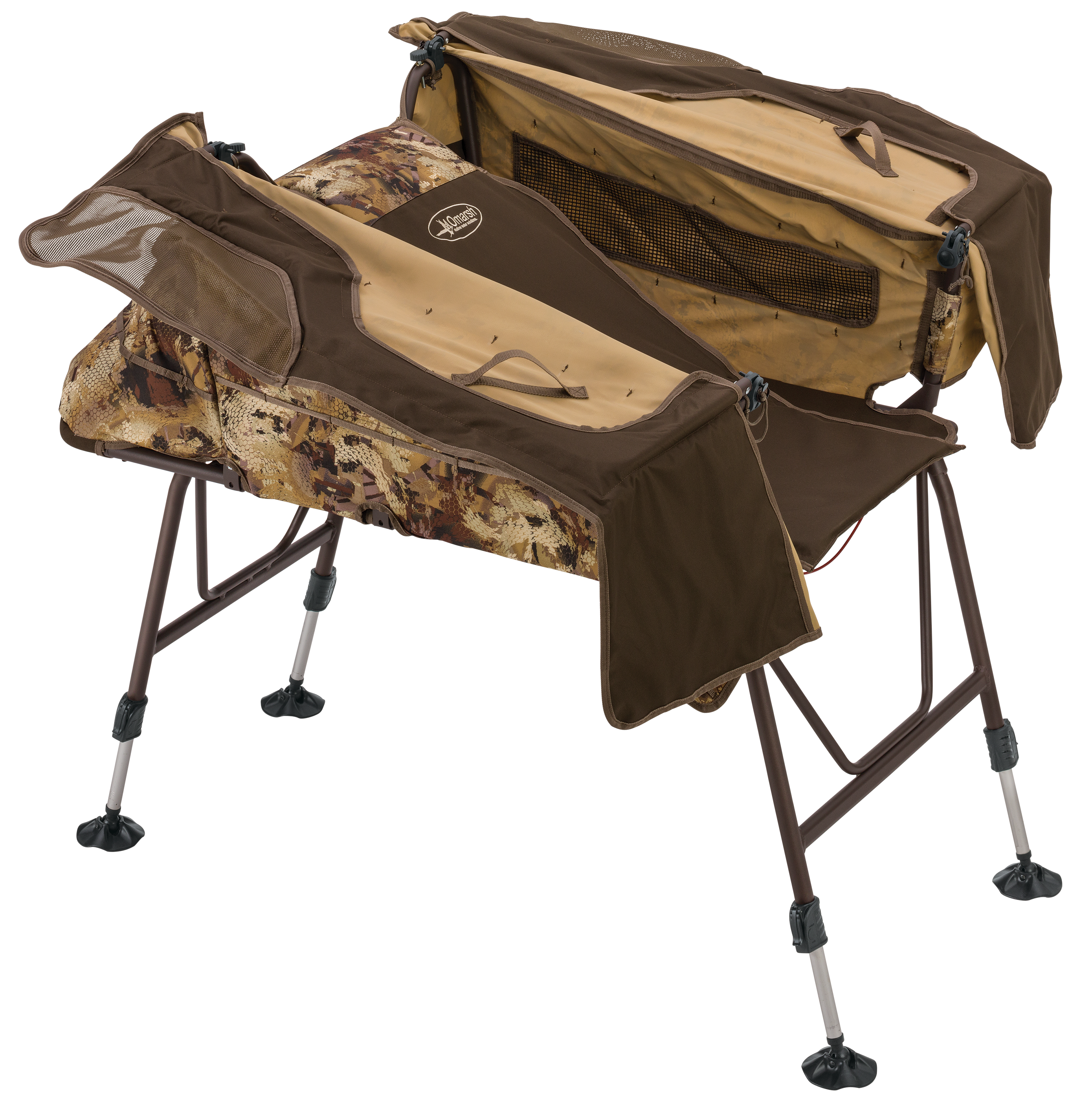 MOMarsh Invisi-Man Portable Duck Blind - Optifade Marsh | Bass Pro Shops